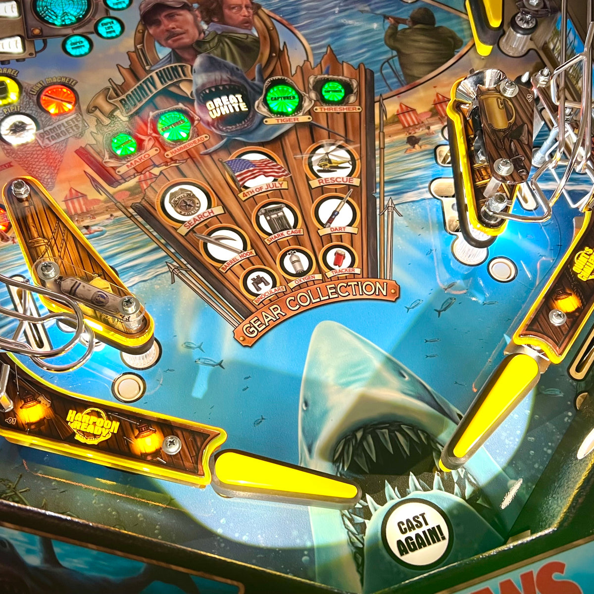Jaws Pinball Plastic Protectors – Mezel Mods