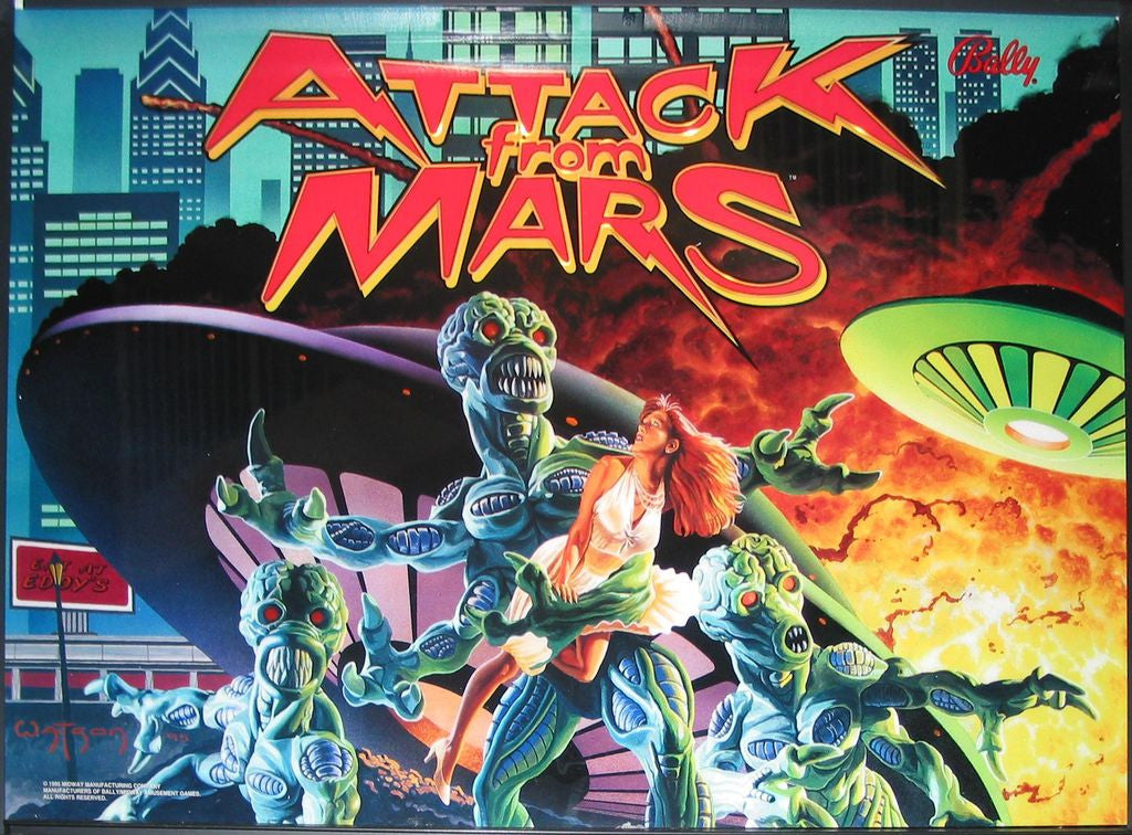 Attack from Mars Pinball Mods – Mezel Mods