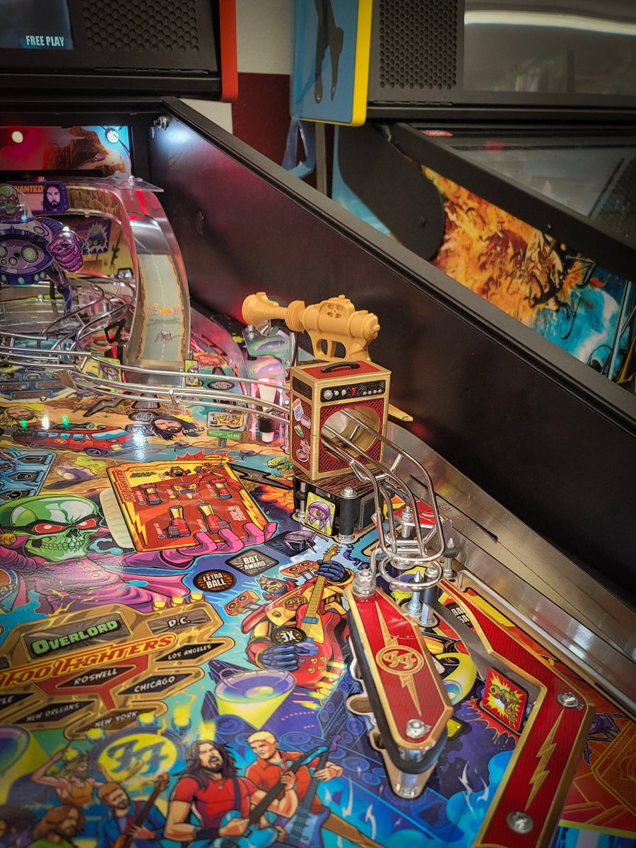 Foo Fighters Pinball Ramp Amp – Mezel Mods | Pinball Accessories