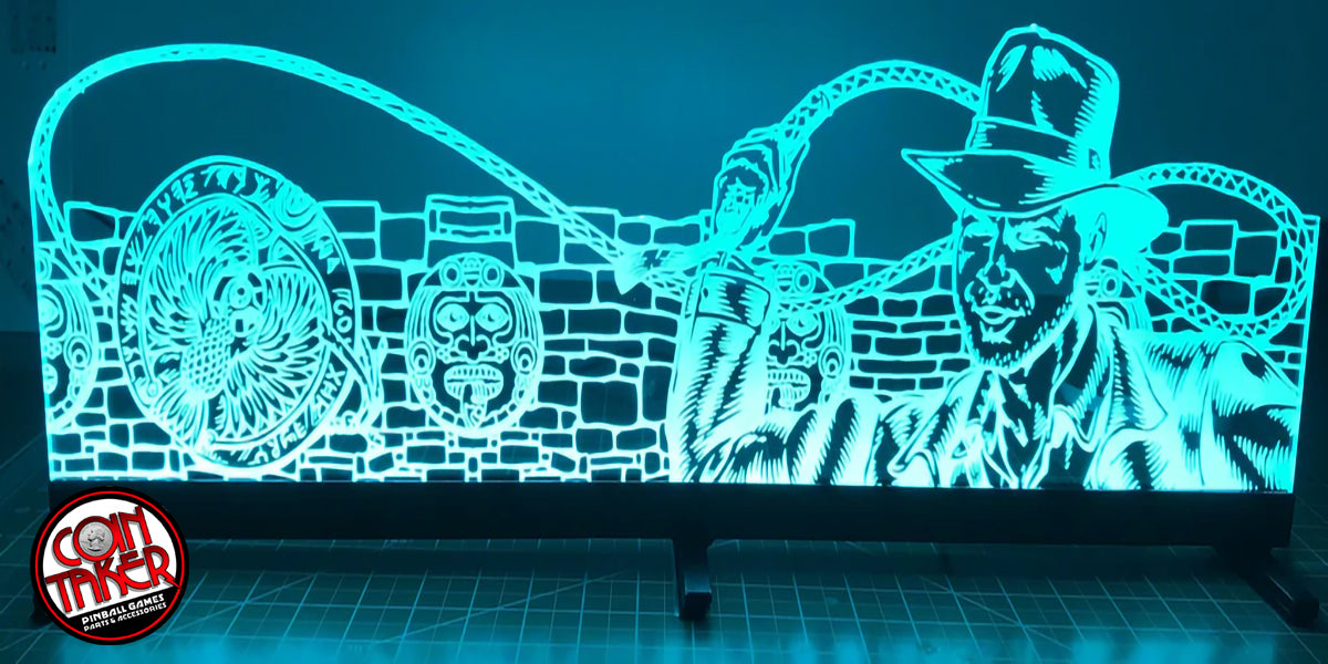 Indiana Jones Pinball Topper – Mezel Mods
