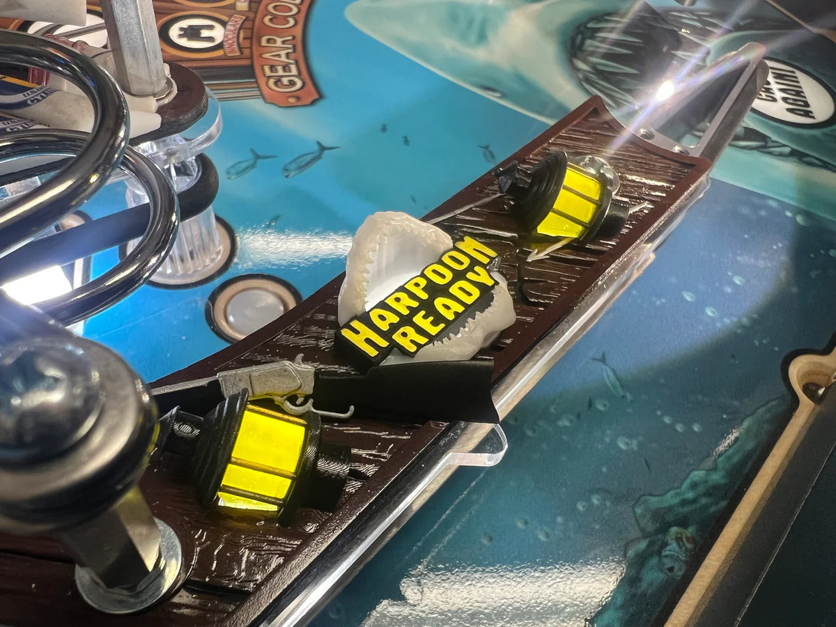 Jaws Pinball Return Lane 3D Set- Left and Right – Mezel Mods