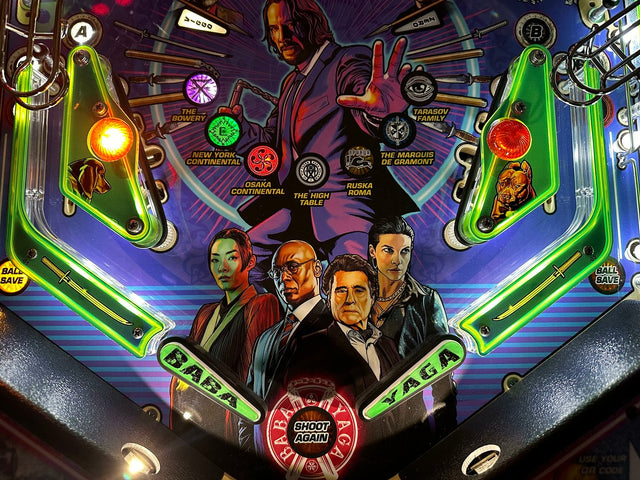 John Wick Pinball Flipper Bat Toppers – Mezel Mods