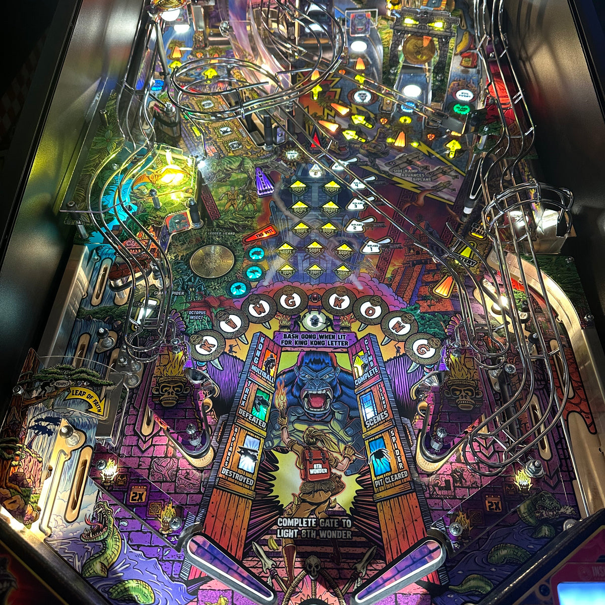 King Kong Pinball Flipper Bat Toppers – Mezel Mods