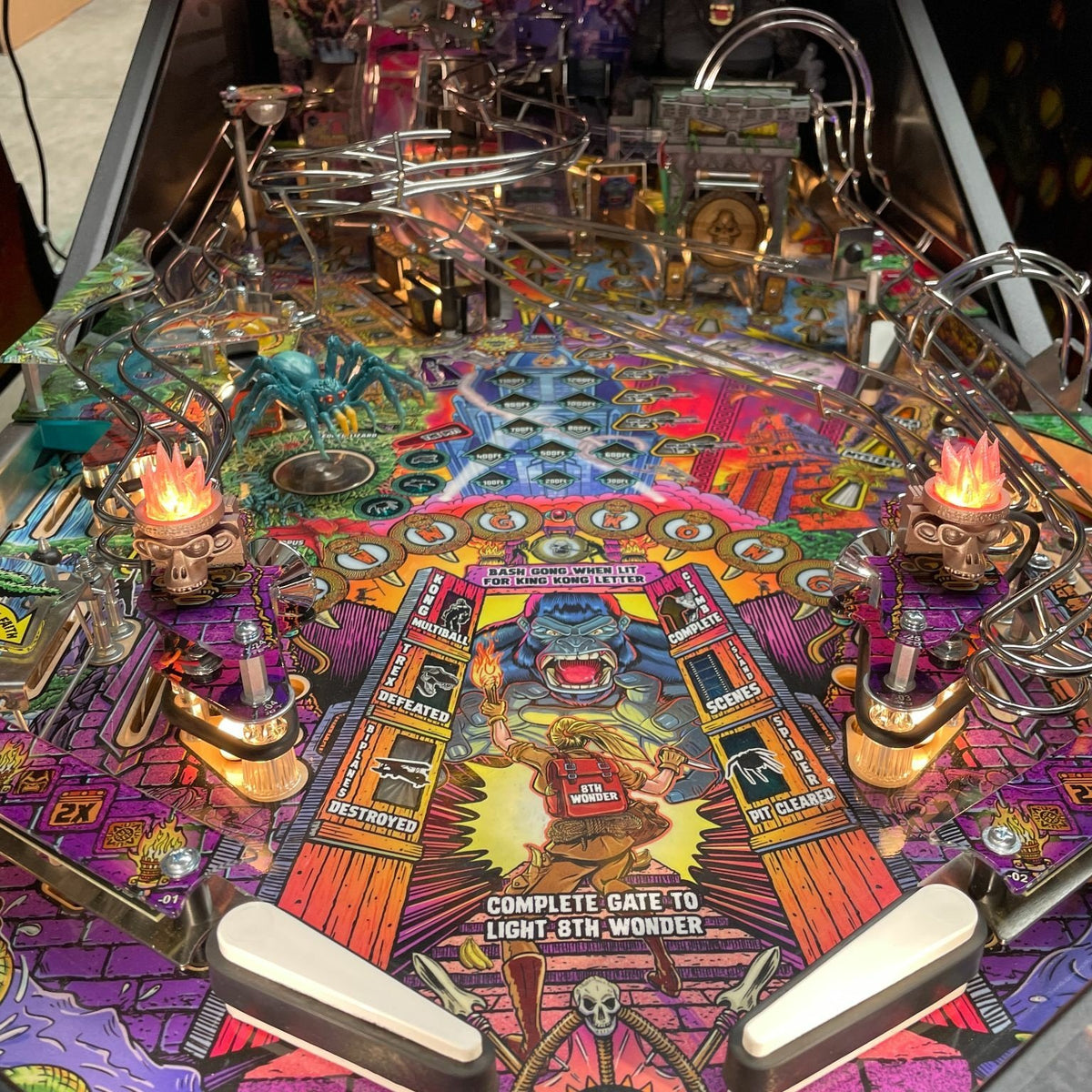 King Kong Pinball Monkey Head Torch Mod – Mezel Mods