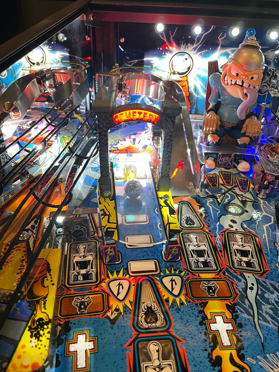 Metallica Pinball Flashing Cemetery Arch – Mezel Mods