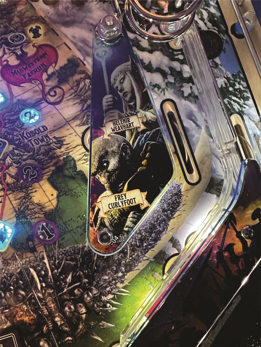 Dungeons & Dragons Pinball Plastic Protectors – Mezel Mods