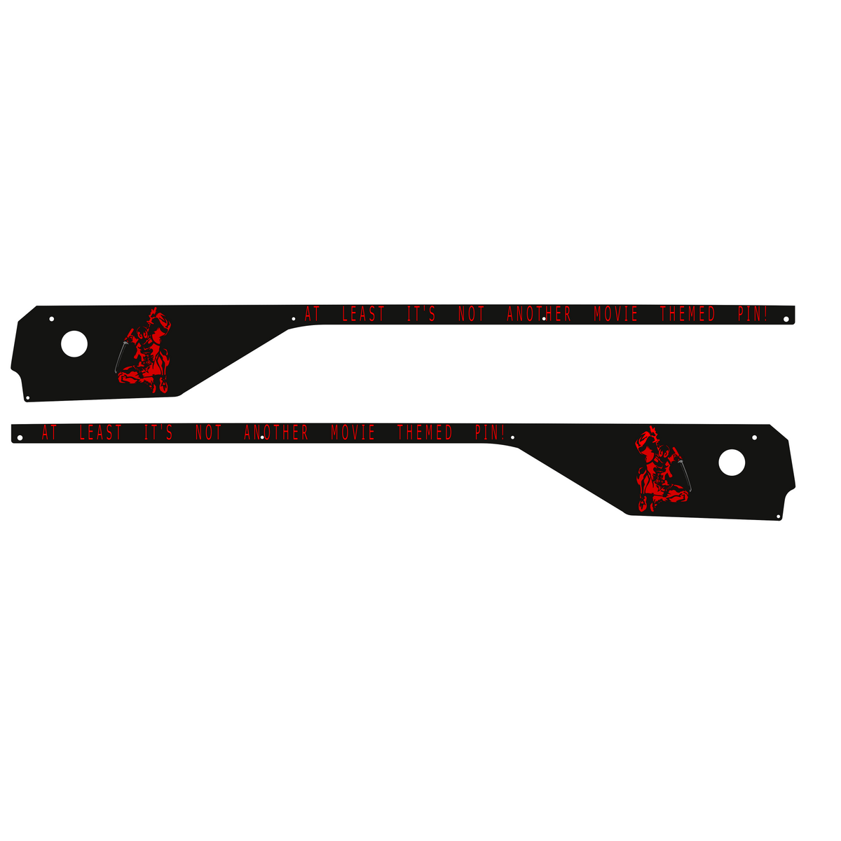 Deadpool Pinball Side Rail Armor – Mezel Mods