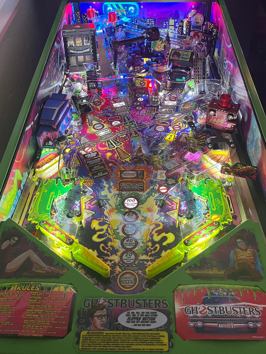 Ghostbusters Pinball Backboard Illumination – Mezel Mods