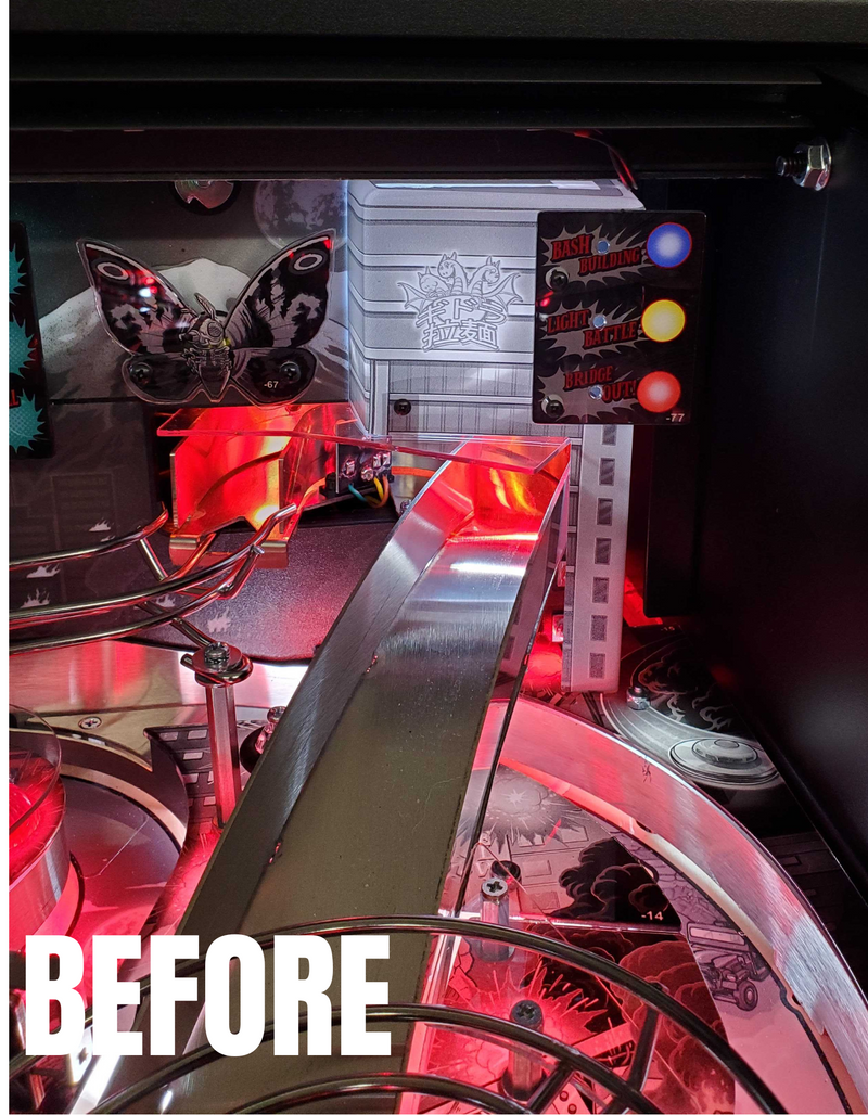 Godzilla 70th Anniversary Pinball Mods| Mezel Mods