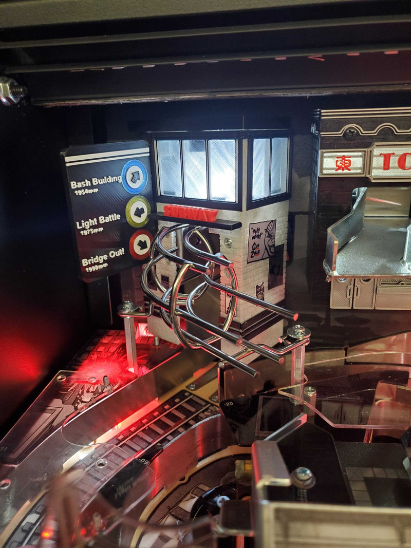 Godzilla 70th Anniversary Pinball Mods| Mezel Mods