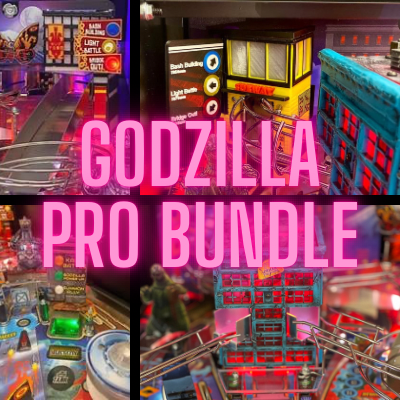 Godzilla Pinball Bundle- Pro – Mezel Mods