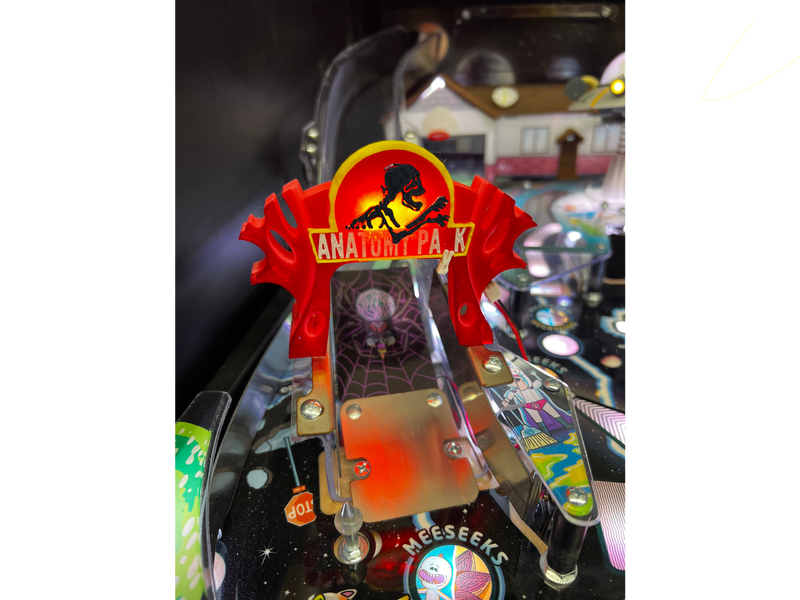 Rick and Morty Pinball Anatomy Park Sign – Mezel Mods