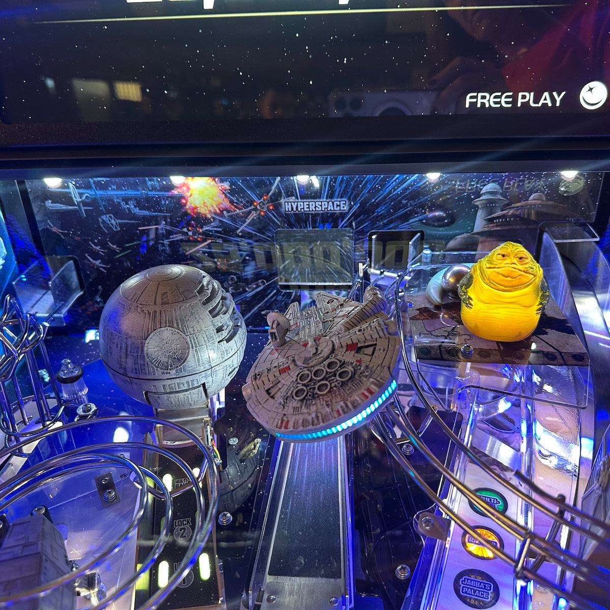 Star Wars Fall of the Empire Pinball Backboard Illumination – Mezel Mods