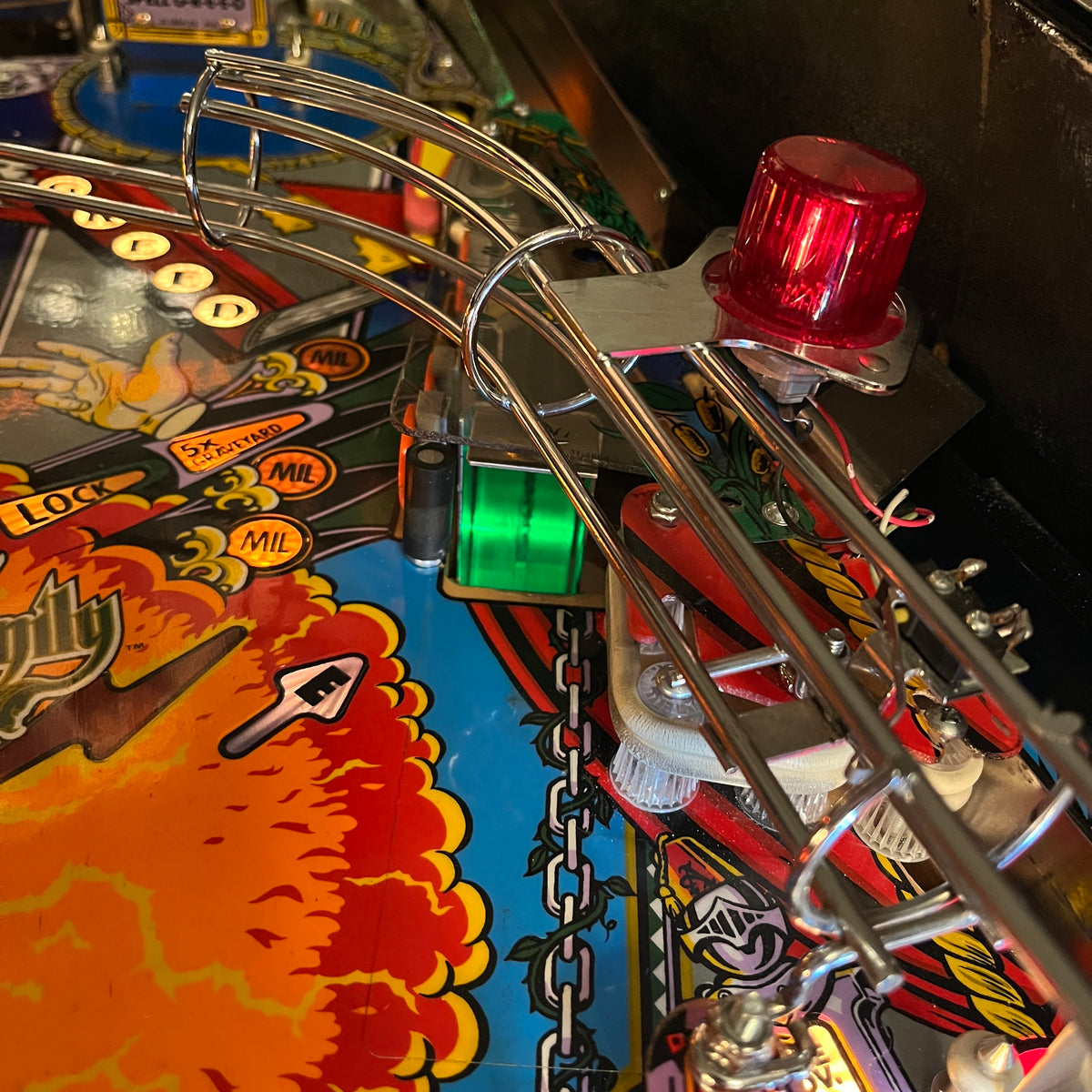 The Addams Family Pinball Swamp Scoop Illumination – Mezel Mods