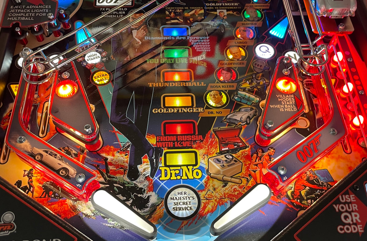 James Bond Pinball Mods & Accessories|Mezel Mods