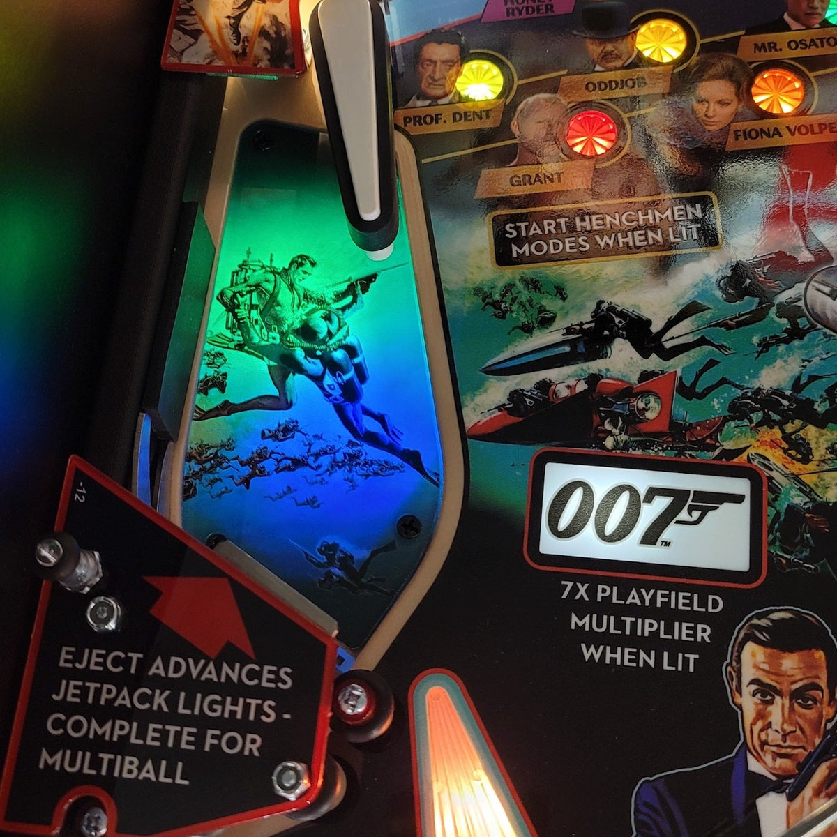 007 James Bond Pinball Pro Underwater Battle Illumination – Mezel Mods