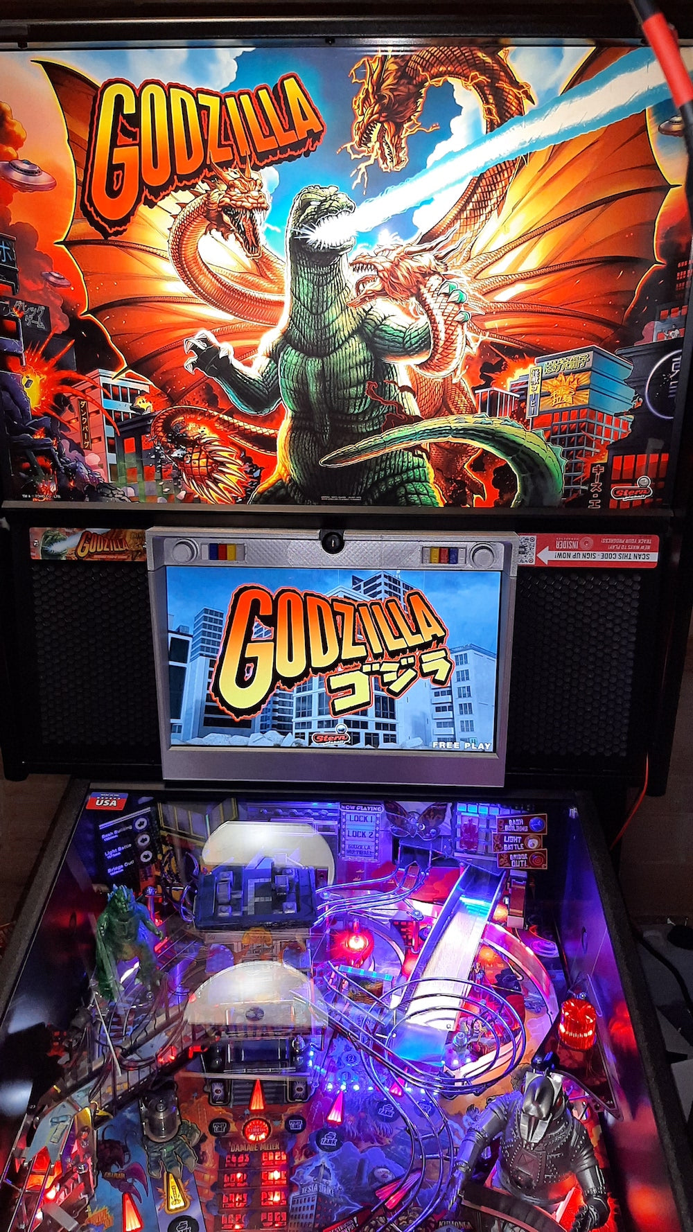Buy Godzilla Pinball Mods| Mezel Mods