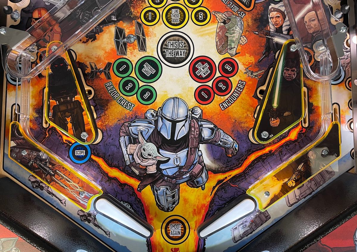 Mandalorian Pinball Accessories – Mezel Mods