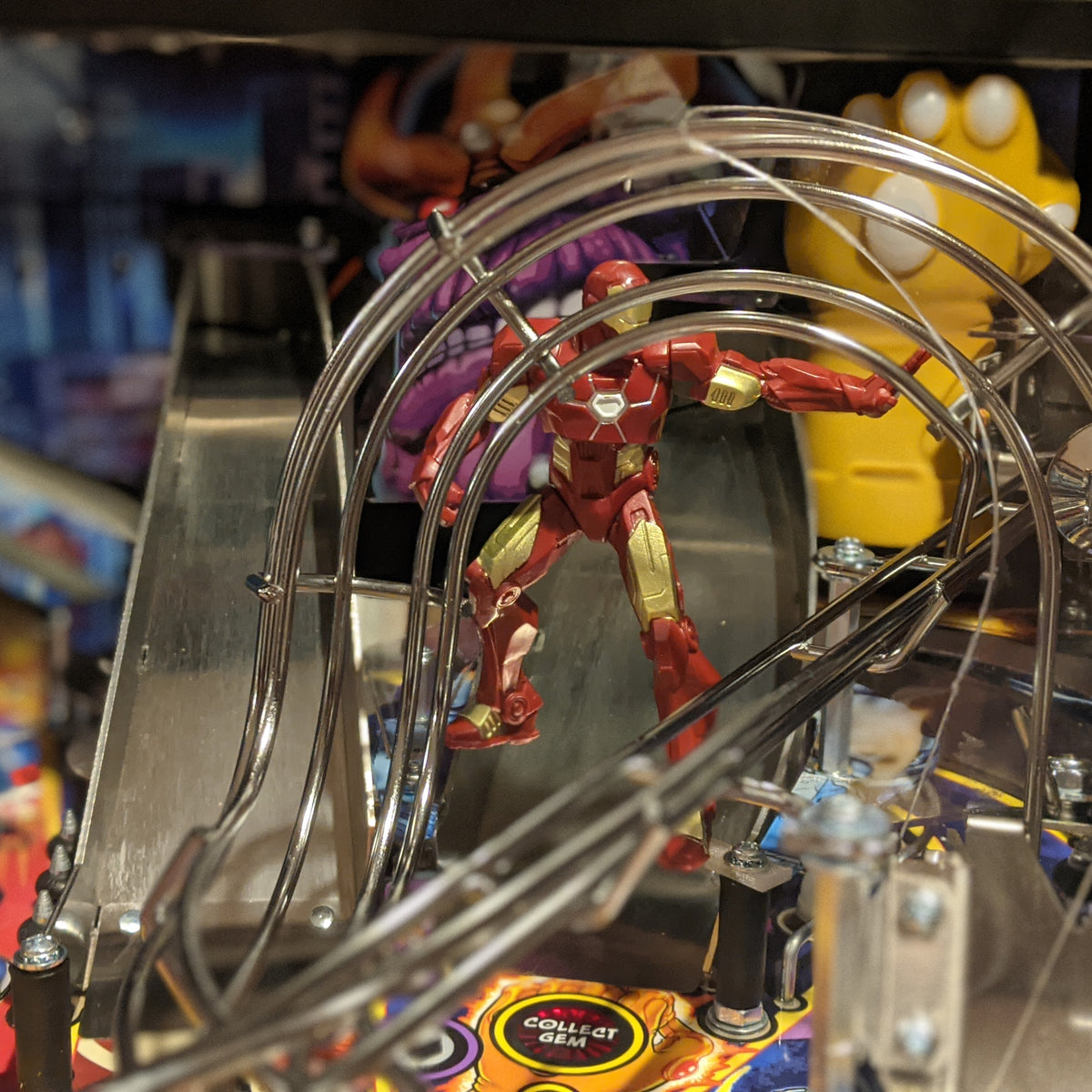 Avengers Infinity Quest Pinball Illuminated Iron Man – Mezel Mods