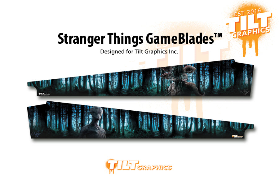 Stranger Things Pinball GameBlades™ – Mezel Mods | Pinball Accessories