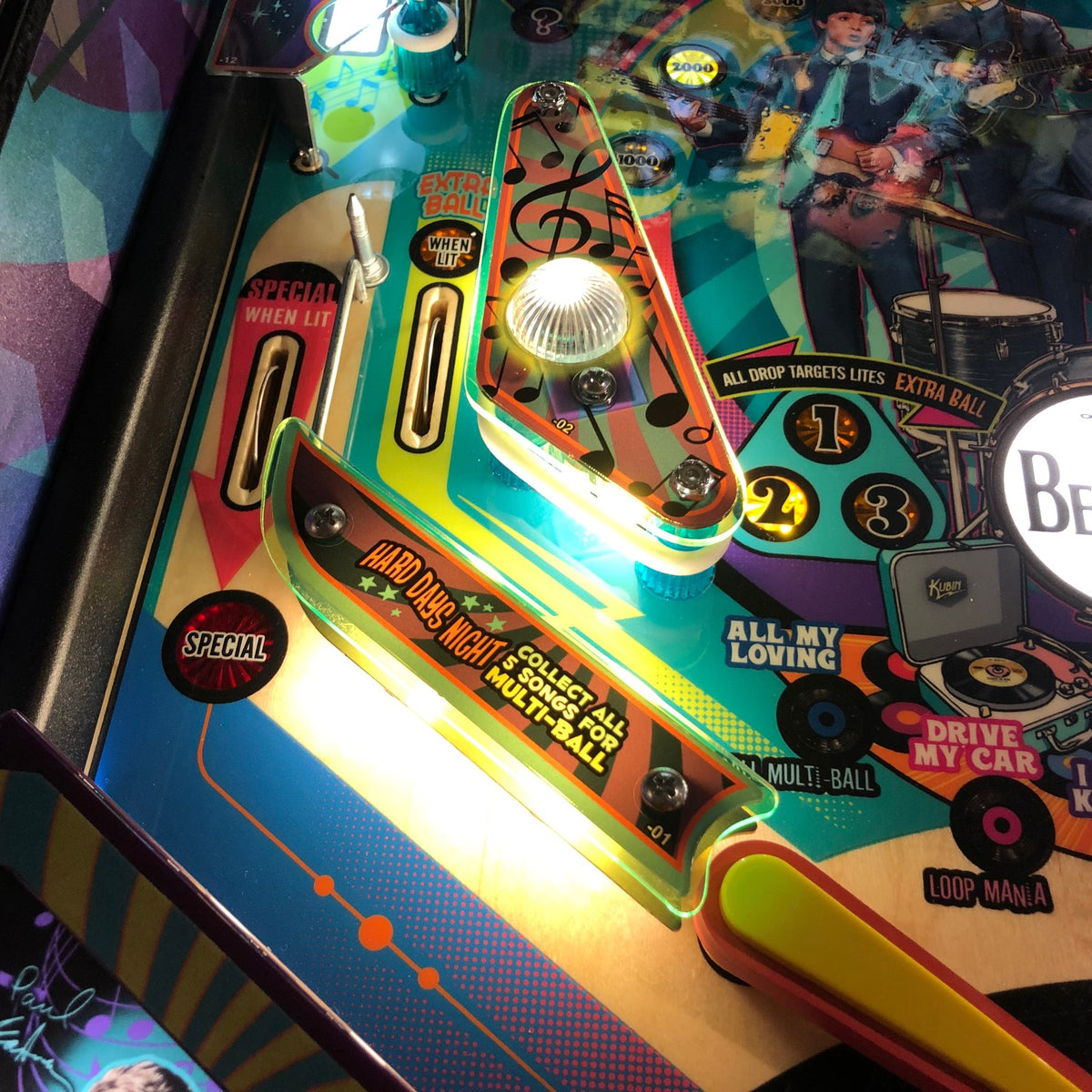 Beatles Pinball Plastic Protectors – Mezel Mods