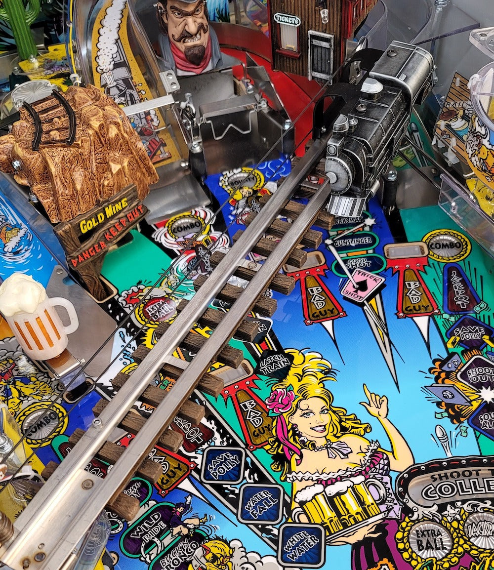 Cactus Canyon Pinball Train Tracks – Mezel Mods