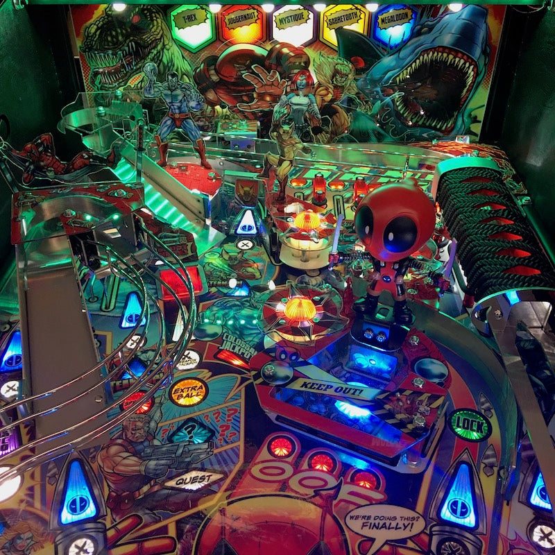 Deadpool Pinball Backboard Illumination – Mezel Mods