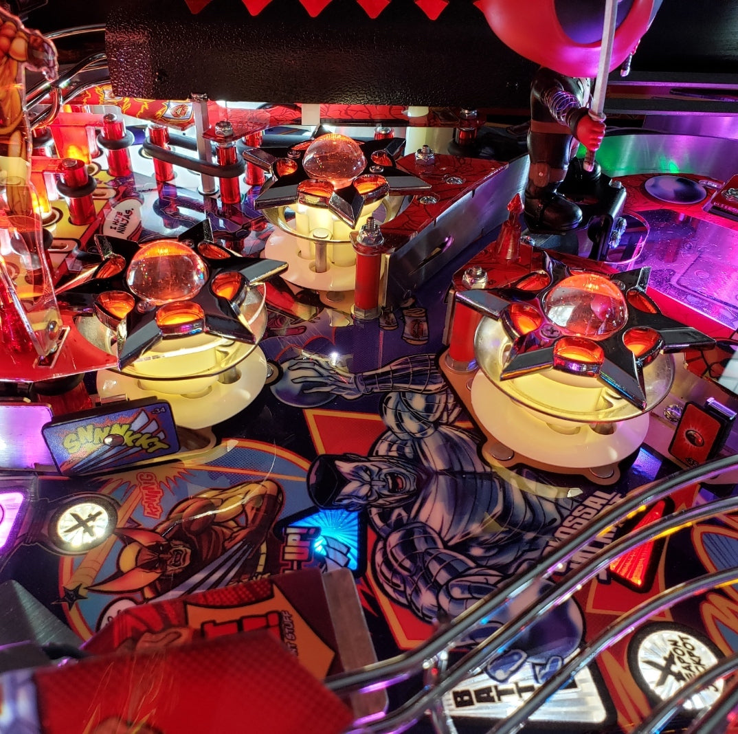 Deadpool Pinball Pop Bumper Upgrade – Mezel Mods