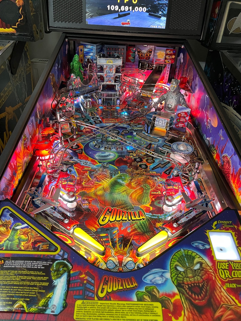 Godzilla F86 Saber Jet Fighters – Mezel Mods | Pinball Accessories