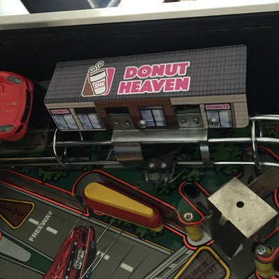 High Speed 2 Donut Heaven Decal – Mezel Mods | Pinball Accessories