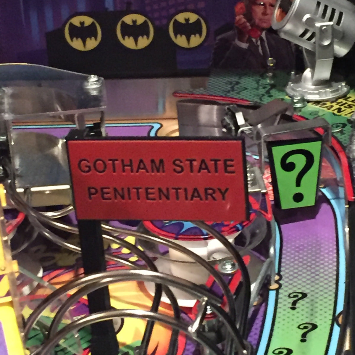 Batman 66 Pinball Riddler Gate Assembly – Mezel Mods