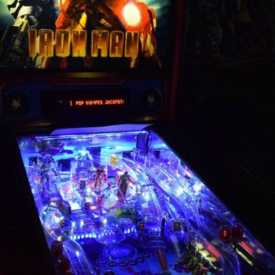 Iron Man Pinball Interactive Back Board LED Kit – Mezel Mods
