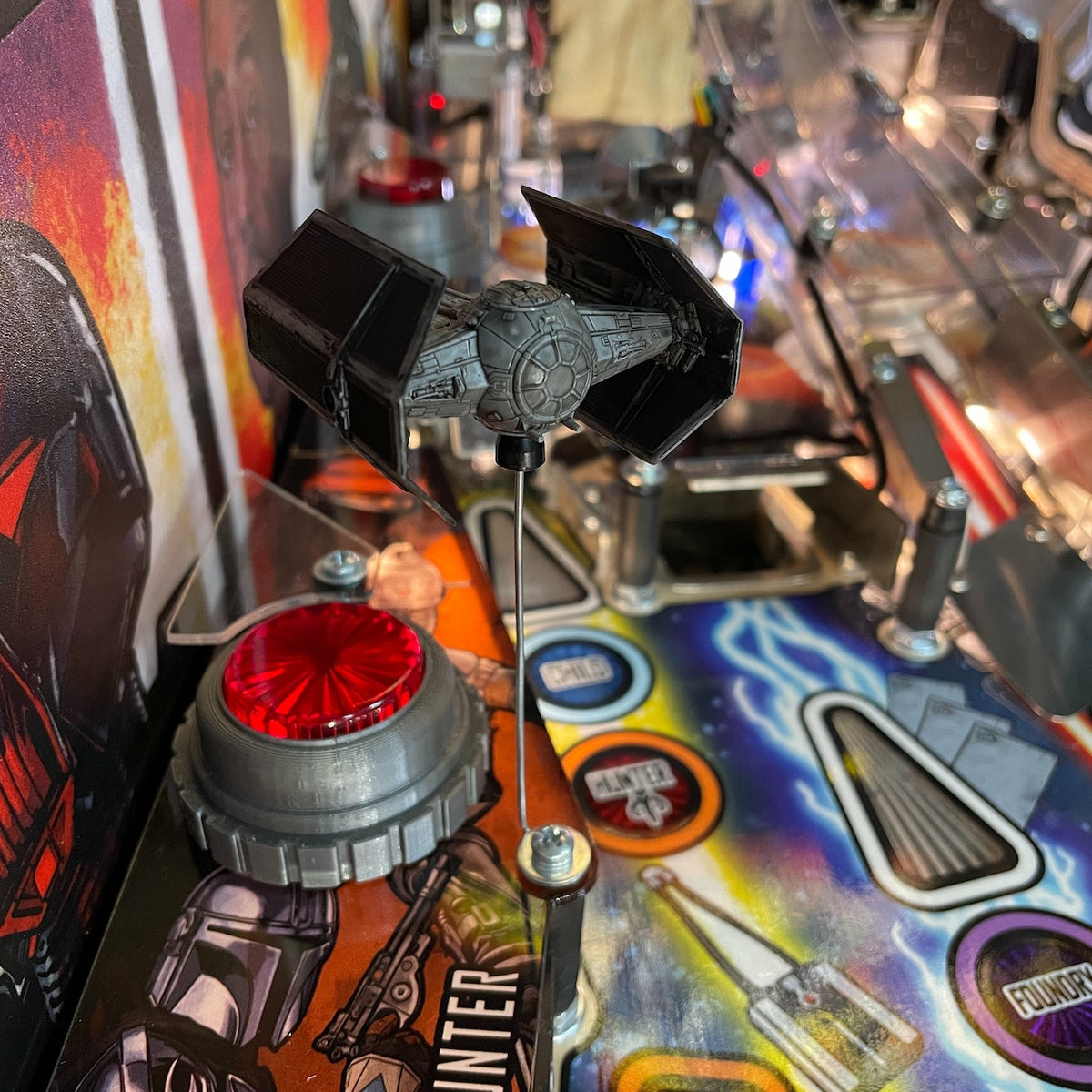 Mandalorian Pinball Tie Fighter Toy Set – Mezel Mods