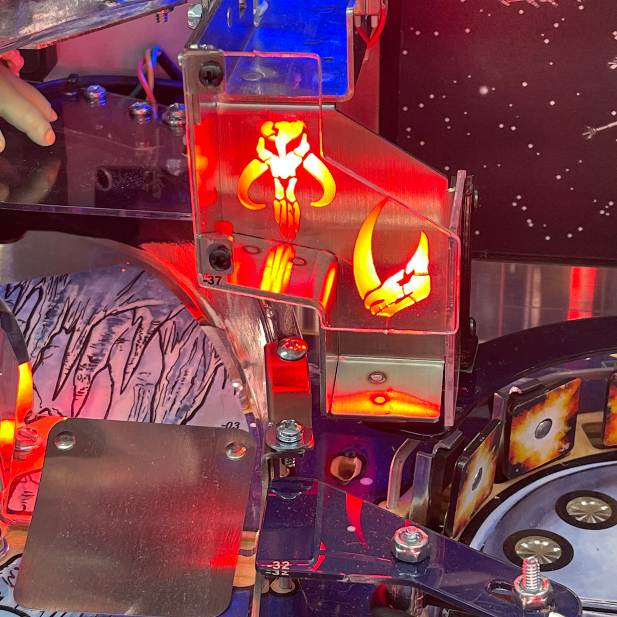 Mandalorian Pinball Pro Diverter Illumination – Mezel Mods