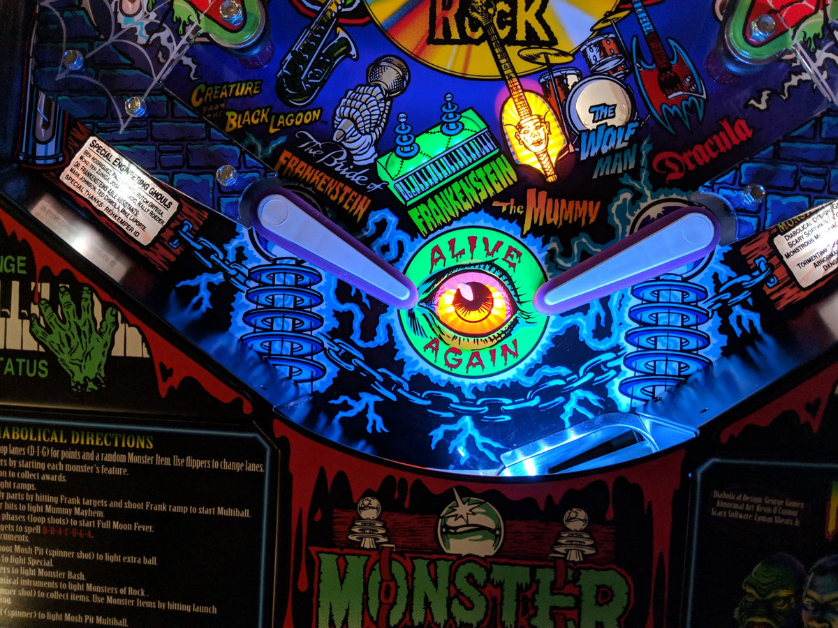 Pinball Trough Lighting|Mezel Mods