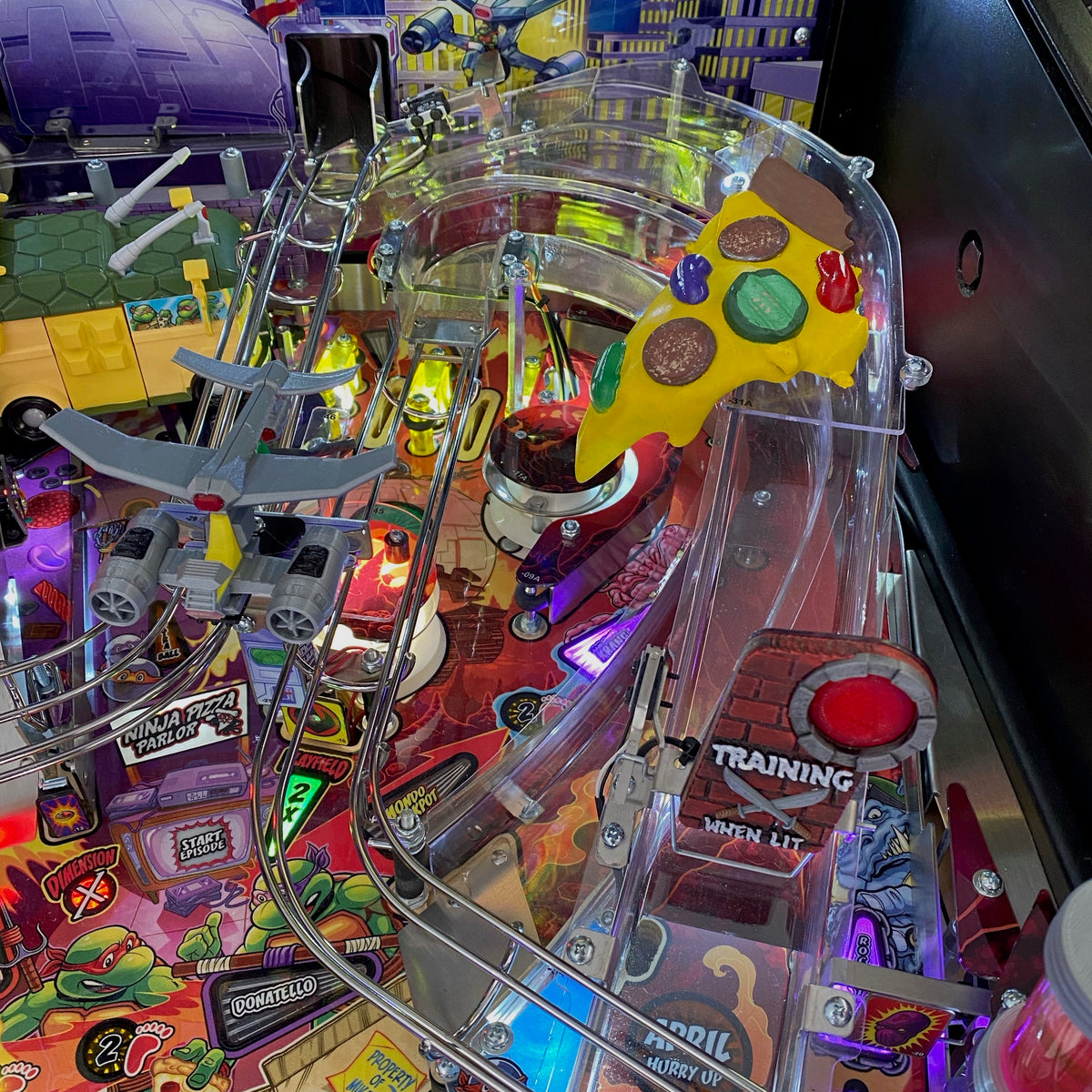 Teenage Mutant Ninja Turtles Pinball Pizza – Mezel Mods