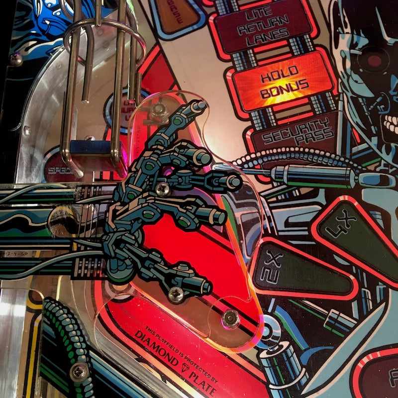 Terminator 2 Pinball Plastic Protectors – Mezel Mods
