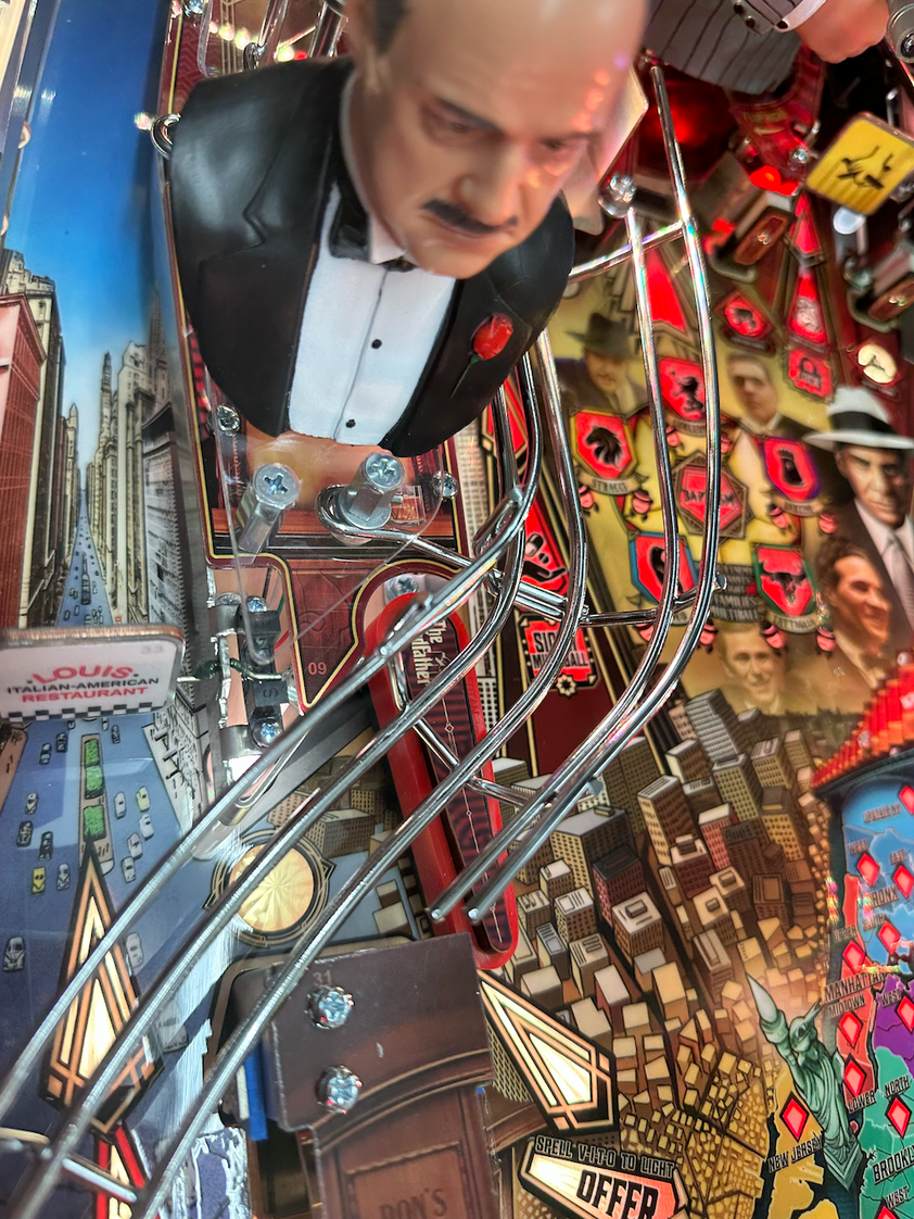 Godfather Pinball Flipper Bat Toppers – Mezel Mods | Pinball Accessories