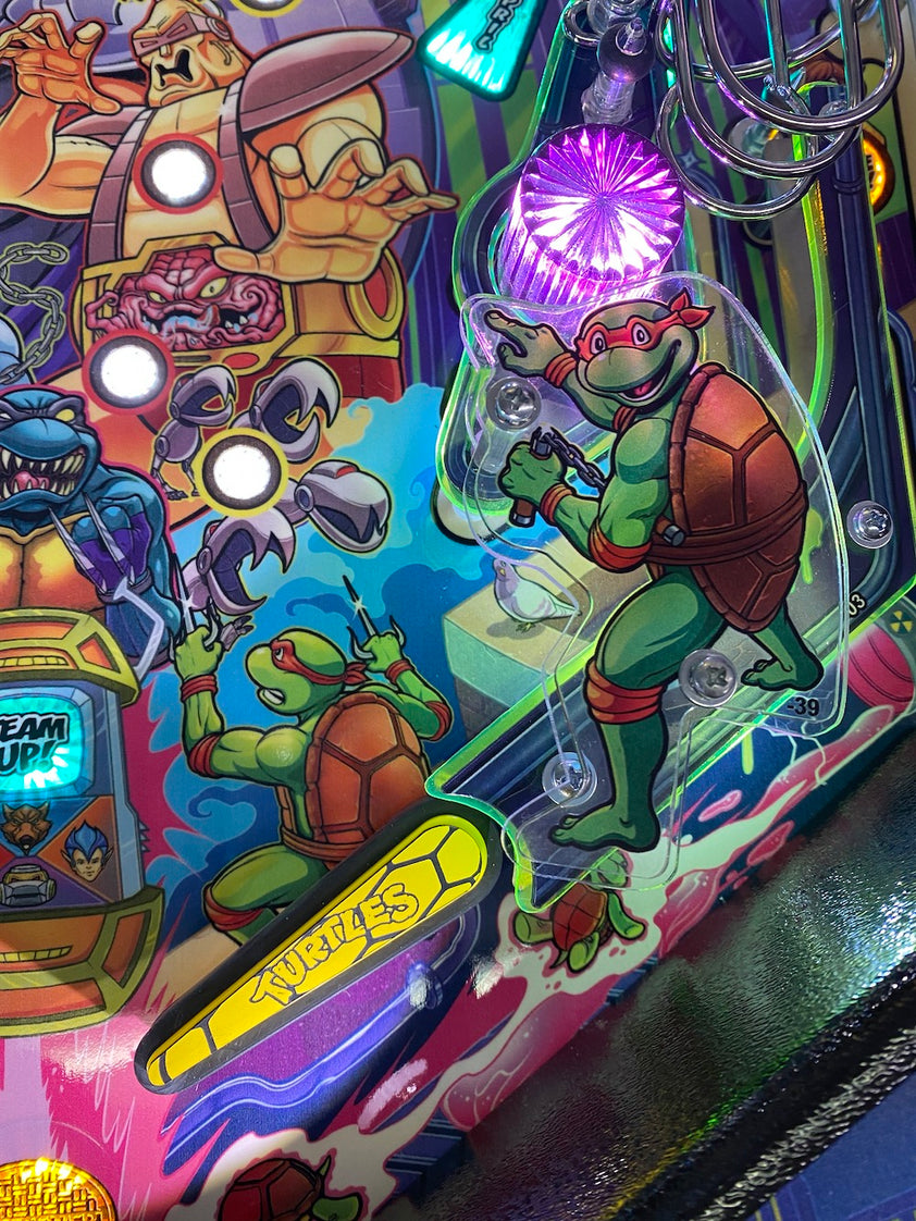 Teenage Mutant Ninja Turtles Flipper Toppers – Mezel Mods | Pinball ...