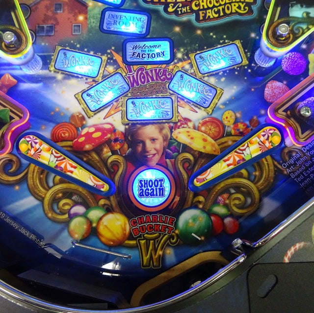 Willy Wonka Pinball Flipper Bat Toppers – Mezel Mods